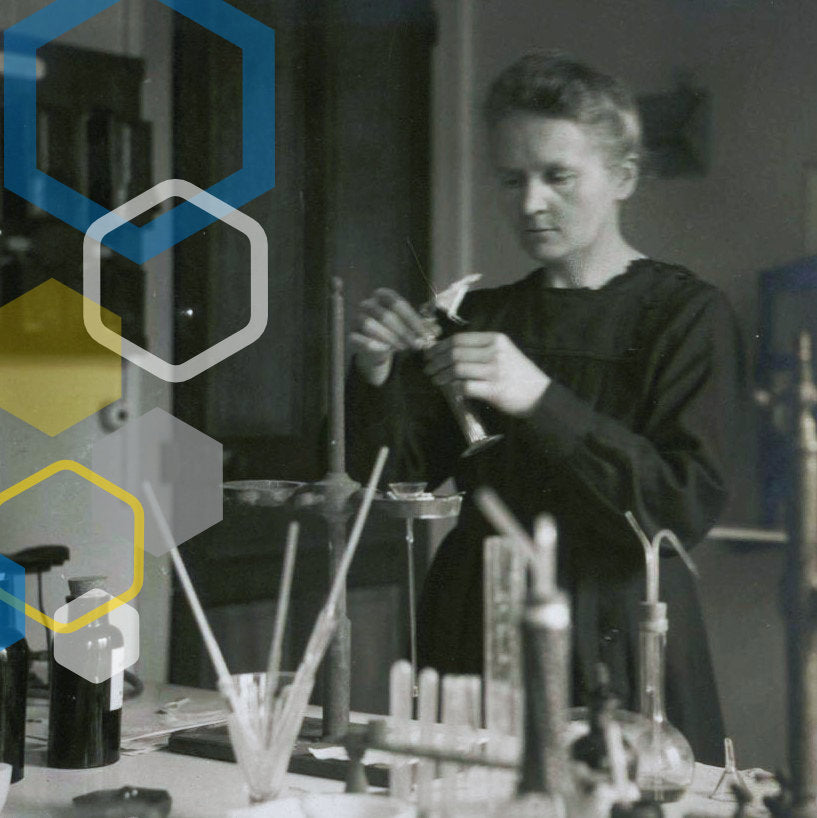 The "Curie" Women's Cotton Scientist Lab Coat - Genius Lab Gear