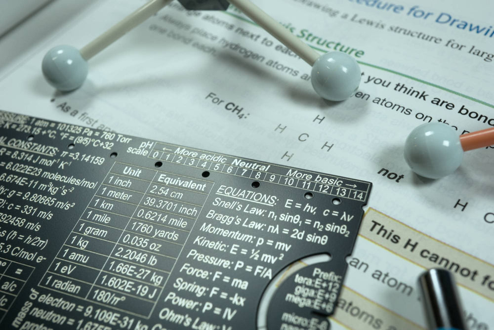 The Pocket Scientist High School STEM Ruler - Genius Lab Gear