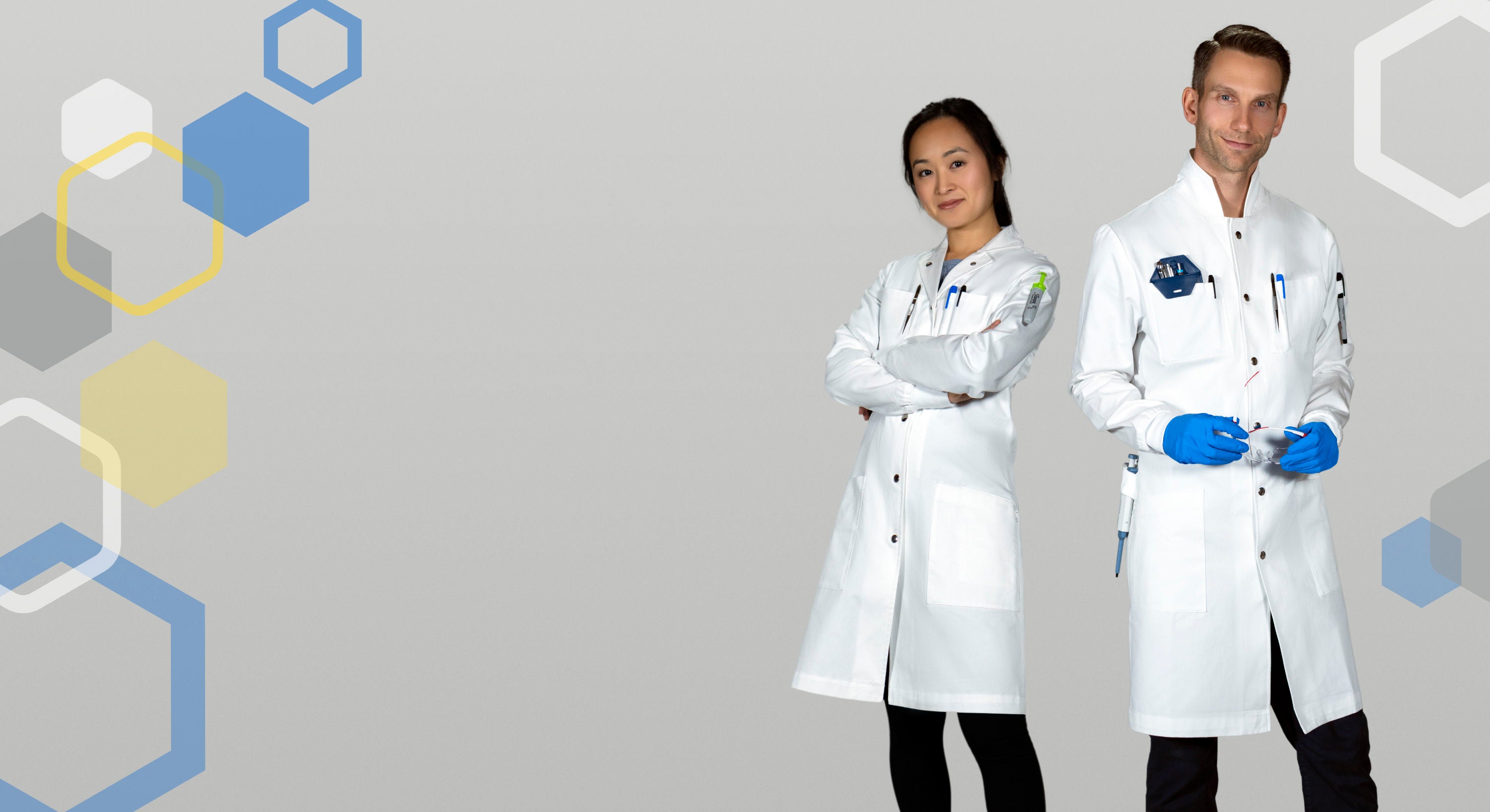 Lab Coats for Scientists and Chemists - Genius Lab Gear
