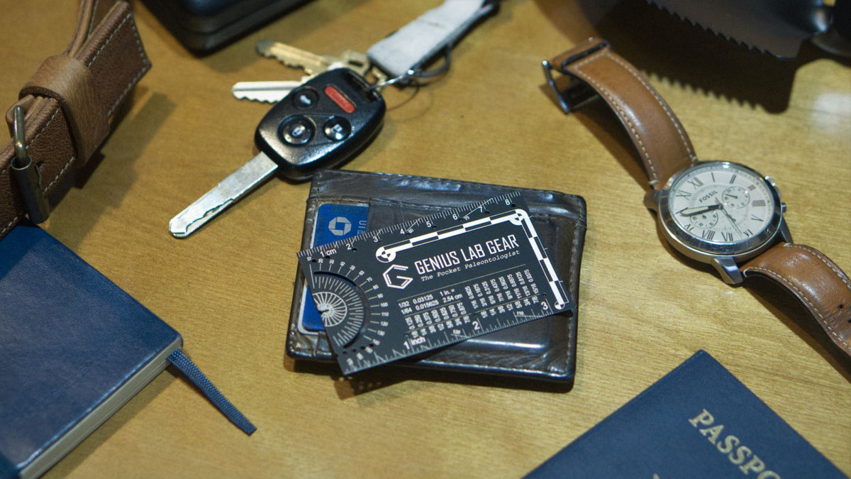 The Pocket Paleontologist - Fossil Hunting Pocket Tool - Genius Lab Gear